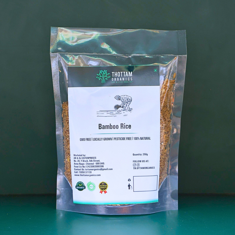 Bamboo Rice - 250G – Thottam Organics