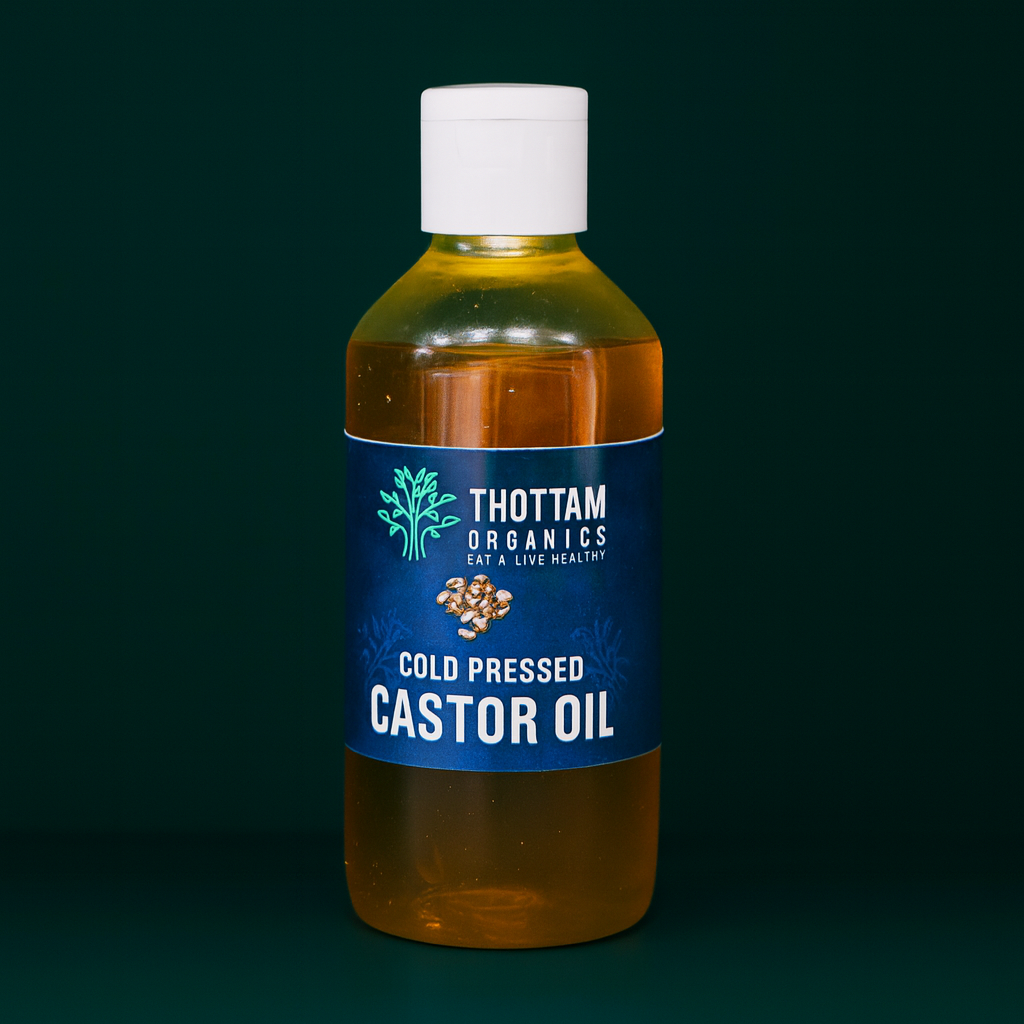 Cold-Pressed Castor Oil – Thottam Organics